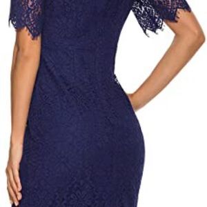 Merokeety | Dresses | Merokeetywomens Short Sleeve Lace Floral Cocktail ...